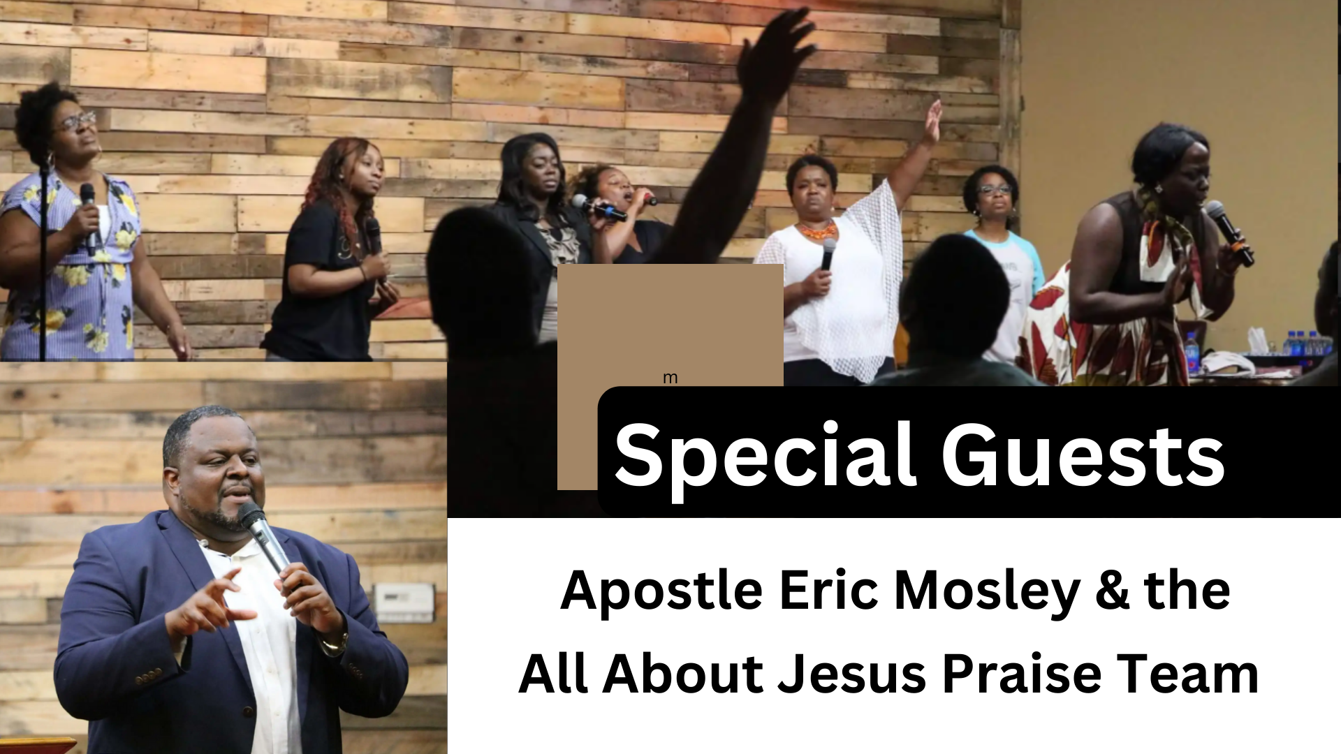 Special Guest: Apostle Eric Mosley - NCC Cartersville